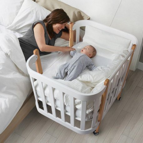 Happy Baby Mommy Lux: кроватка-трансформер